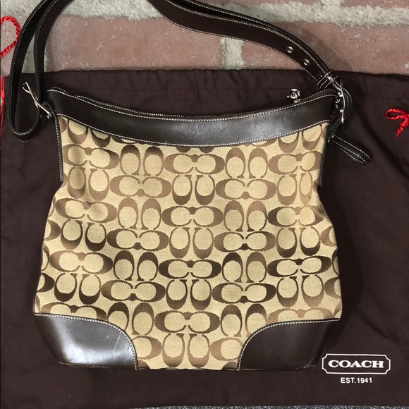 Coach | Bags | Coach Classic Monogram Shoulder Bag | Poshmark